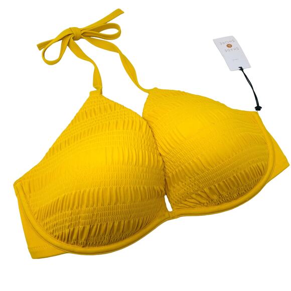 Shade & Shore | Swim | New Shade Shore Bikini Top Pushup Goldenrod ...